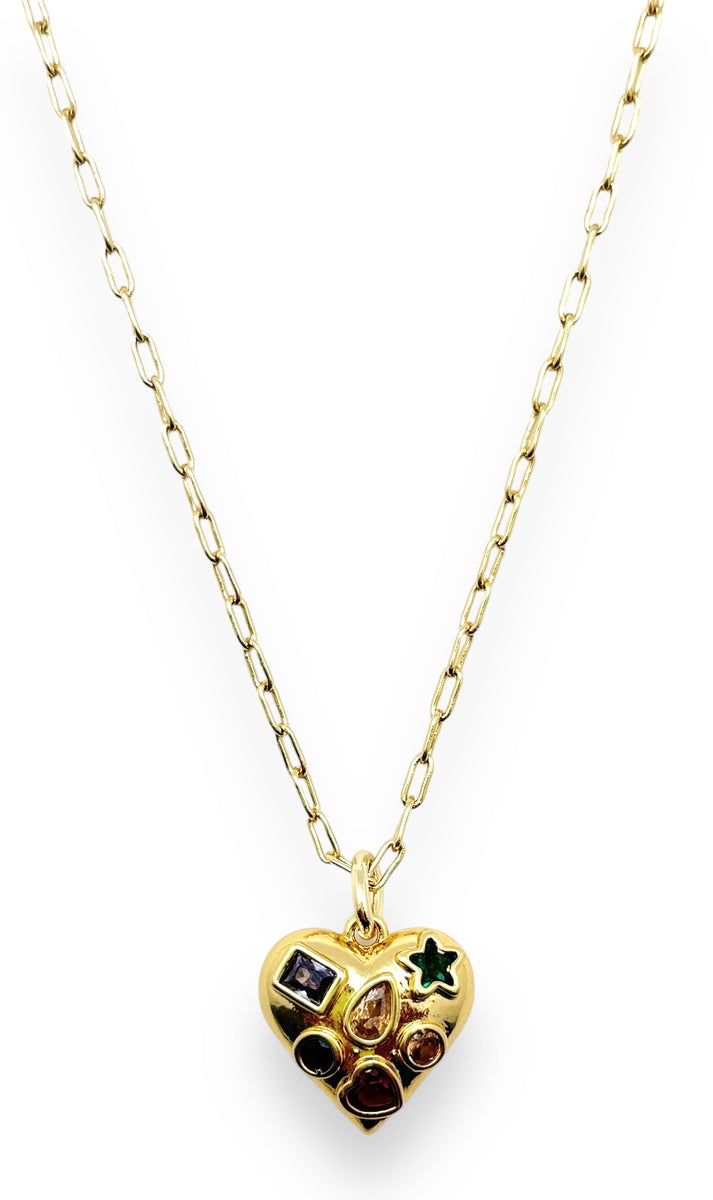 Stone Heart Pendant – Shiver + Duke
